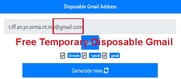 How To Create Temporary Disposable Email Address Using gmail 